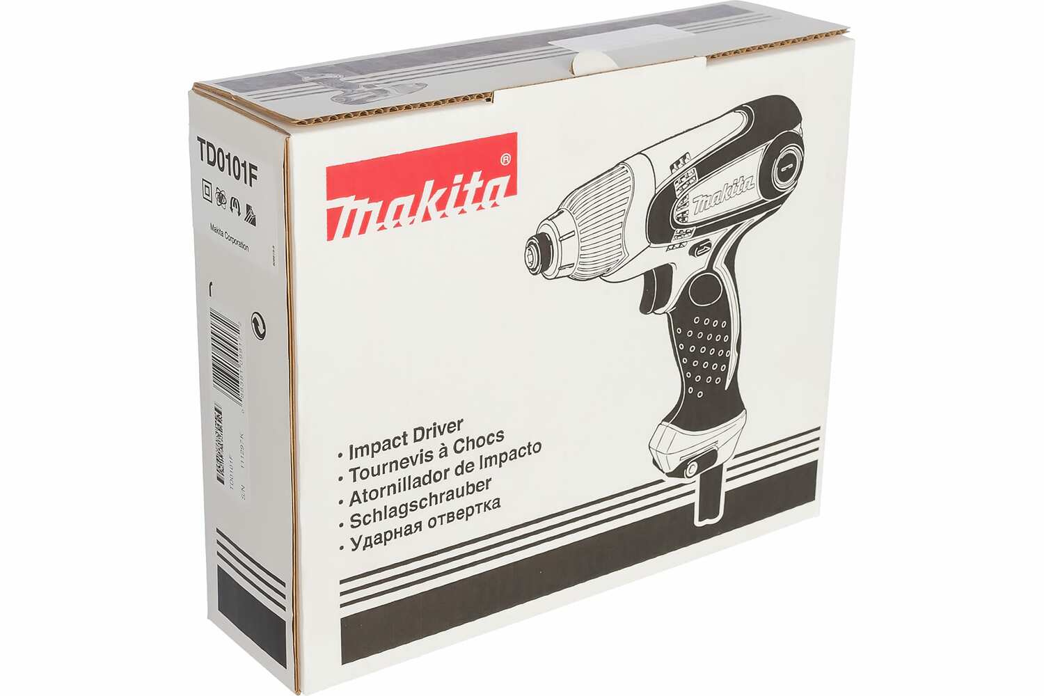 Шуруповерт ударный MAKITA TD0101F 230Вт, 0-3200у/м
